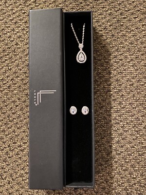 LOULU NECKLACE AND EARRING SET NEVER WORN IN ORIGINAL BOX, NEW! | eBay