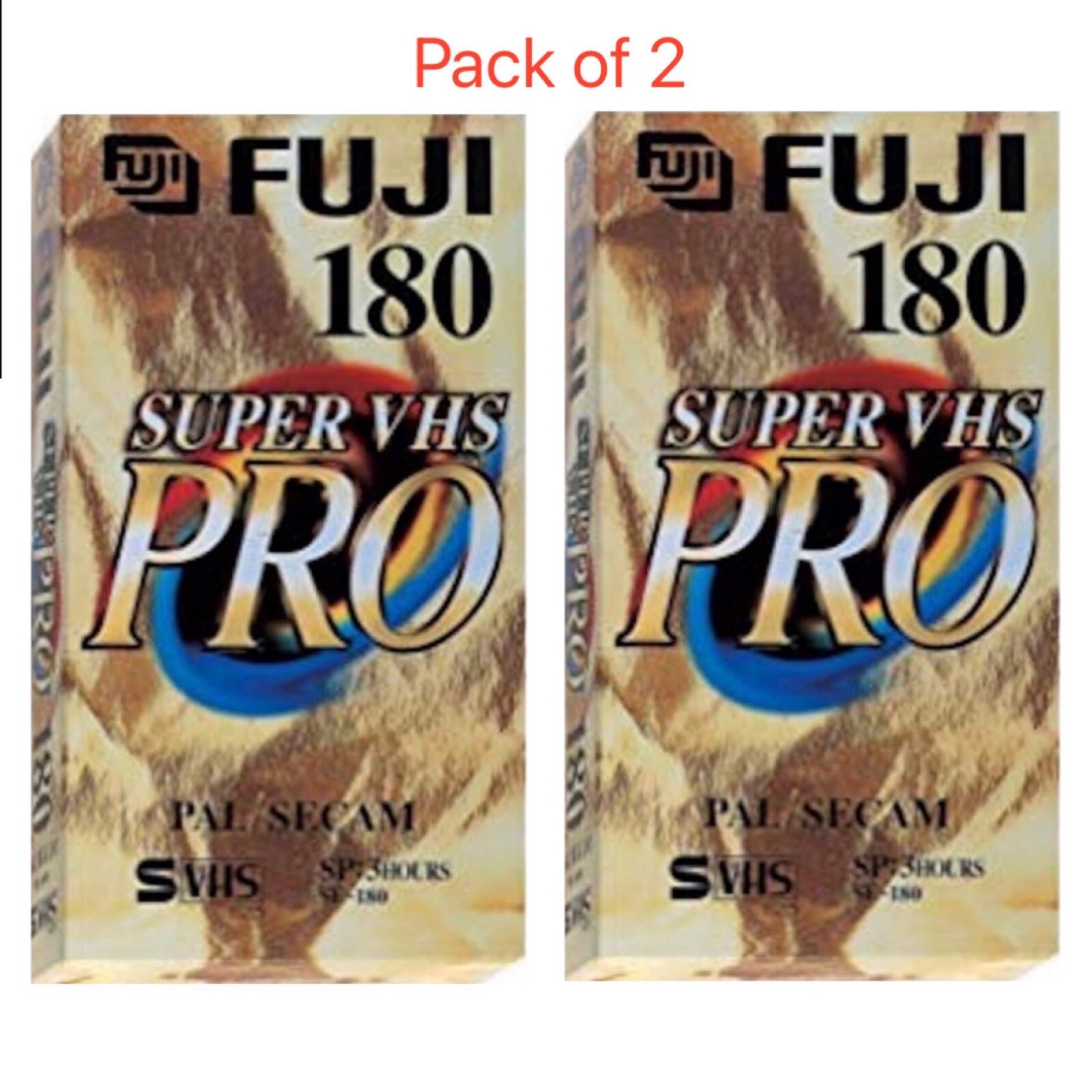 Fuji Magnetics SE180 PRO Blank Tapes Pack Of 2 | eBay UK