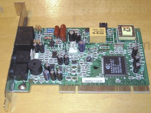 AOpen FM56-PM Conexant PCI 56K Internal Dial-up Fax Win Modem HCF Line ...