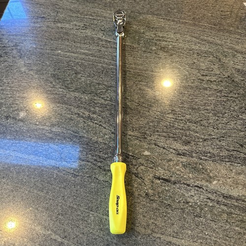 Snap On shlfd80a 1/2” drive hard handle long flex head ratchet hi viz ...