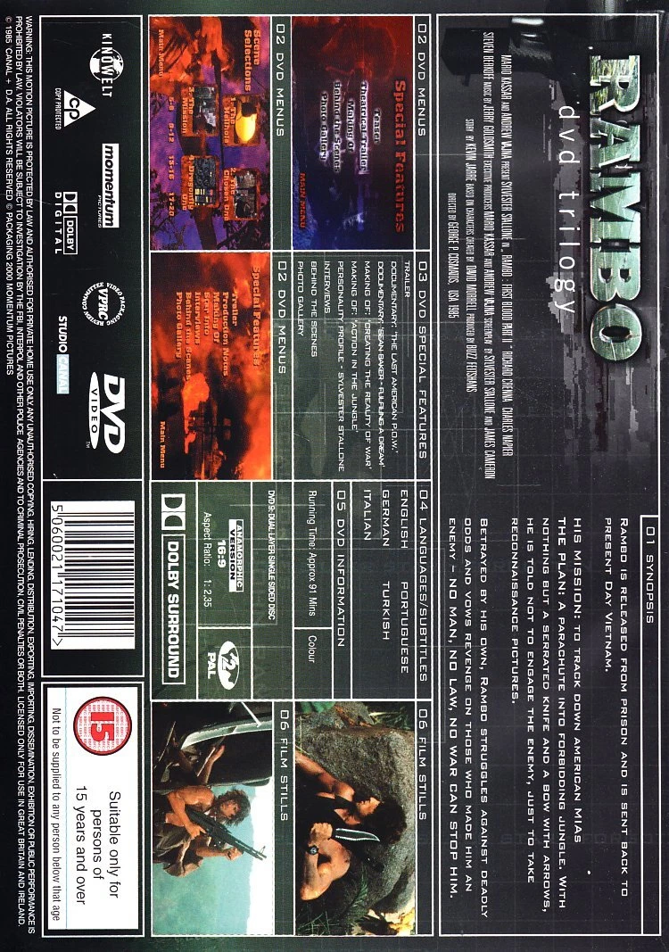 Steven Berkoff Rambo