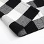 Buffalo Check Accent Layering Rug Front Door Mat Black White Checkered ...