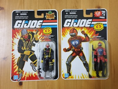 GI Joe 2007 25th Anniversary COBRA PYTHON PATROL OFFICER and HISS ...