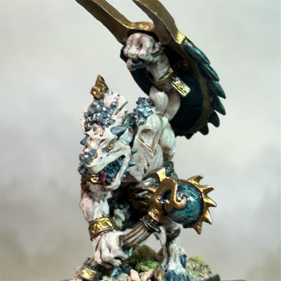 Warhammer Fantasy The Old World Gor-Rok Lizardmen Painted Figure ...