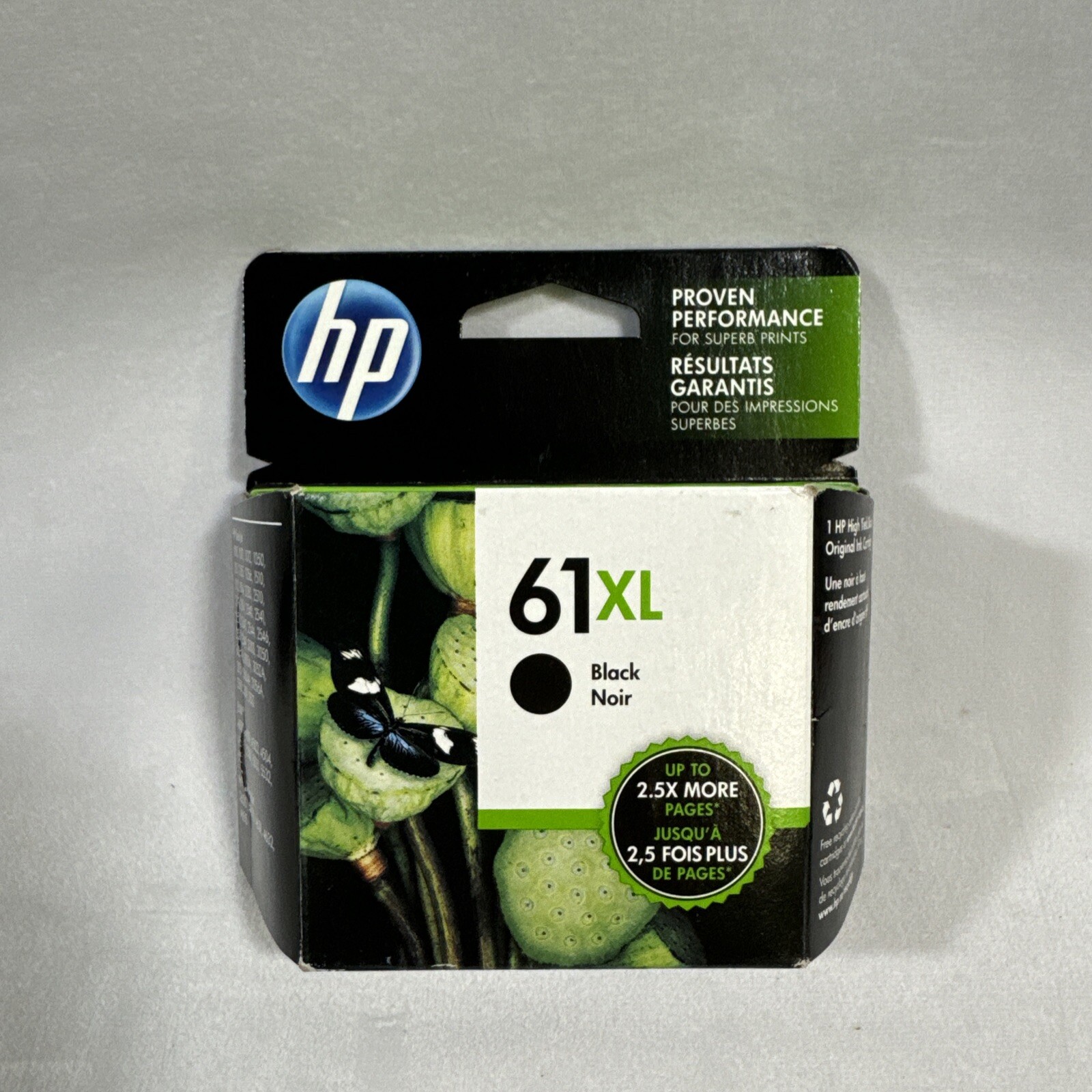HP 61XL Black High Yield Ink Cartridge - CH563WN#140 884962983621 | eBay