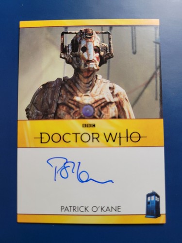 Patrick O'Kane 2018 RITTENHOUSE "DOCTOR WHO" AUTHENTIC AUTOGRAPH | eBay