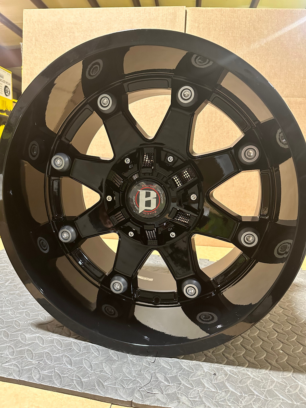 Ballistic Beast 20x12 Black Wheel 8-165 8-170 -44mm ET 125.2mm Hub | eBay