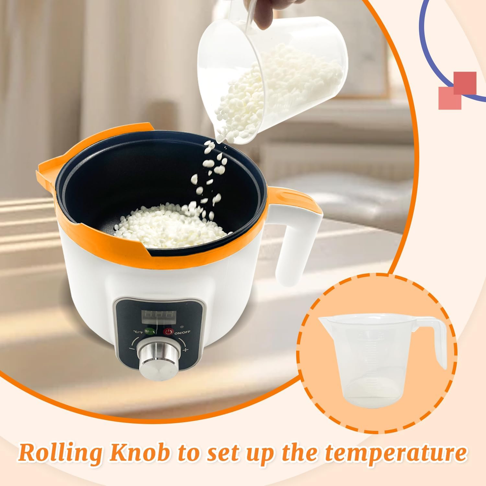 Digital Wax Melter for Candle Making, Electric Wax Melting Pot with ...