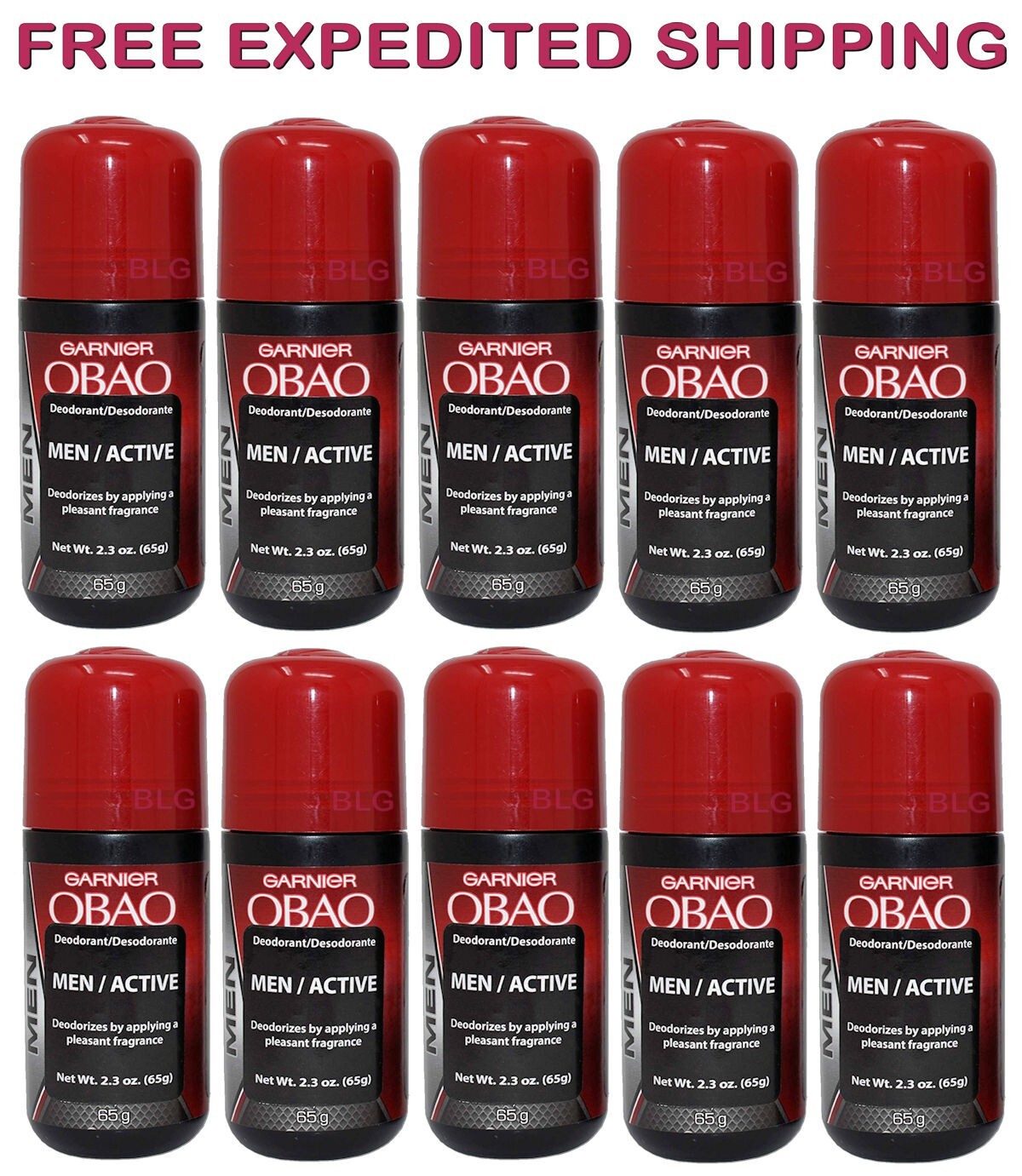 Garnier OBAO ACTIVE Deodorants 48Hour Roll-Ons Deodorant Antiperspirant ...