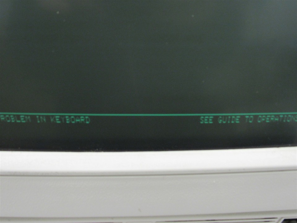 Vintage IBM 3151 ASCII Green Display Terminal CRT Monitor | eBay
