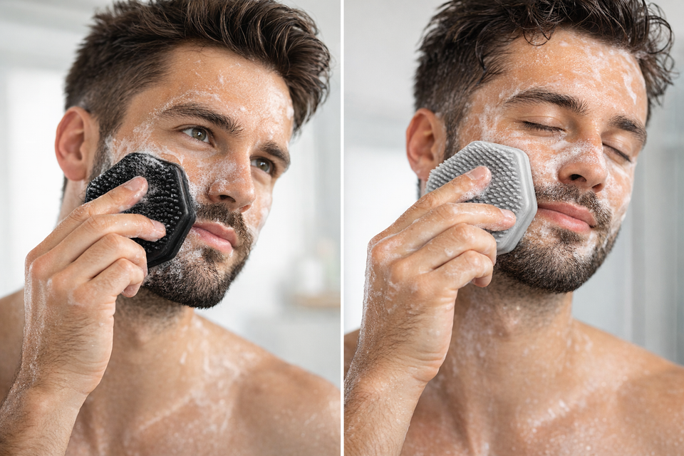 WSICSE 2 Pcs Silicone Face Scrubber, Exfoliating face Buffer,Gifts for ...