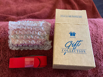 AVON Always In Sight Flashing Light Red, 1993, Unooened in box, been in ...