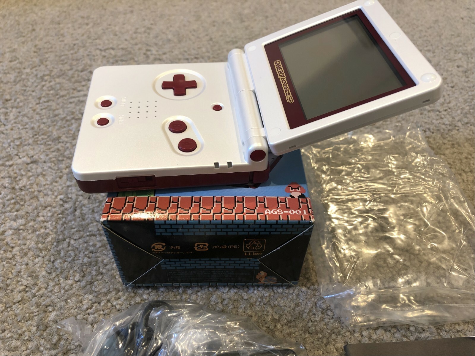 NINTENDO GAMEBOY ADVANCE SP JAPANESE FAMICOM COLOR MEMORIAL GAME|BOXED ...