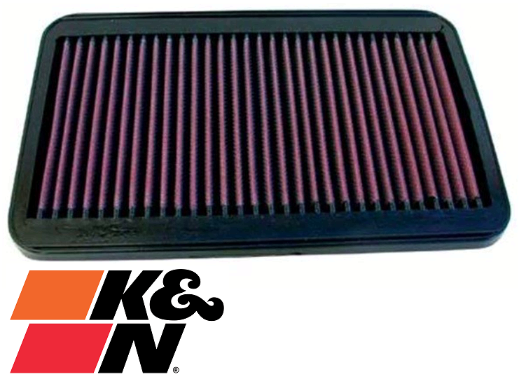 K&N REPLACEMENT AIR FILTER FOR TOYOTA 4RUNNER YN130R 4Y-E 2.2L I4 ...