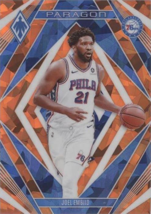 2023-24 Panini Phoenix - Paragon Joel Embiid #16 Orange Ice /249 for ...