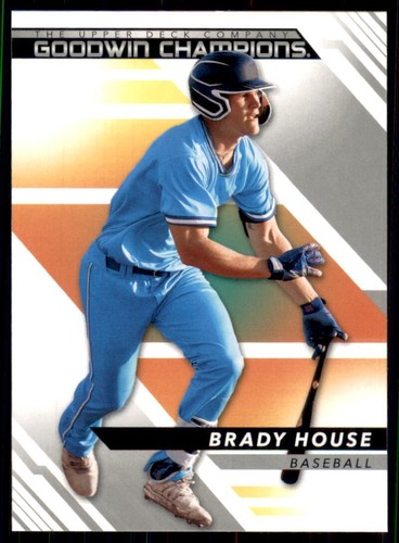 2022 UD Goodwin Champions Base #3 Brady House - Baseball | eBay