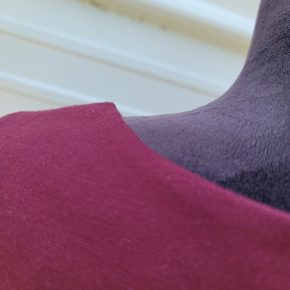 CALVIN KLEIN Womens Burgundy Sleeveless Sheath Dress Gold Accent ...