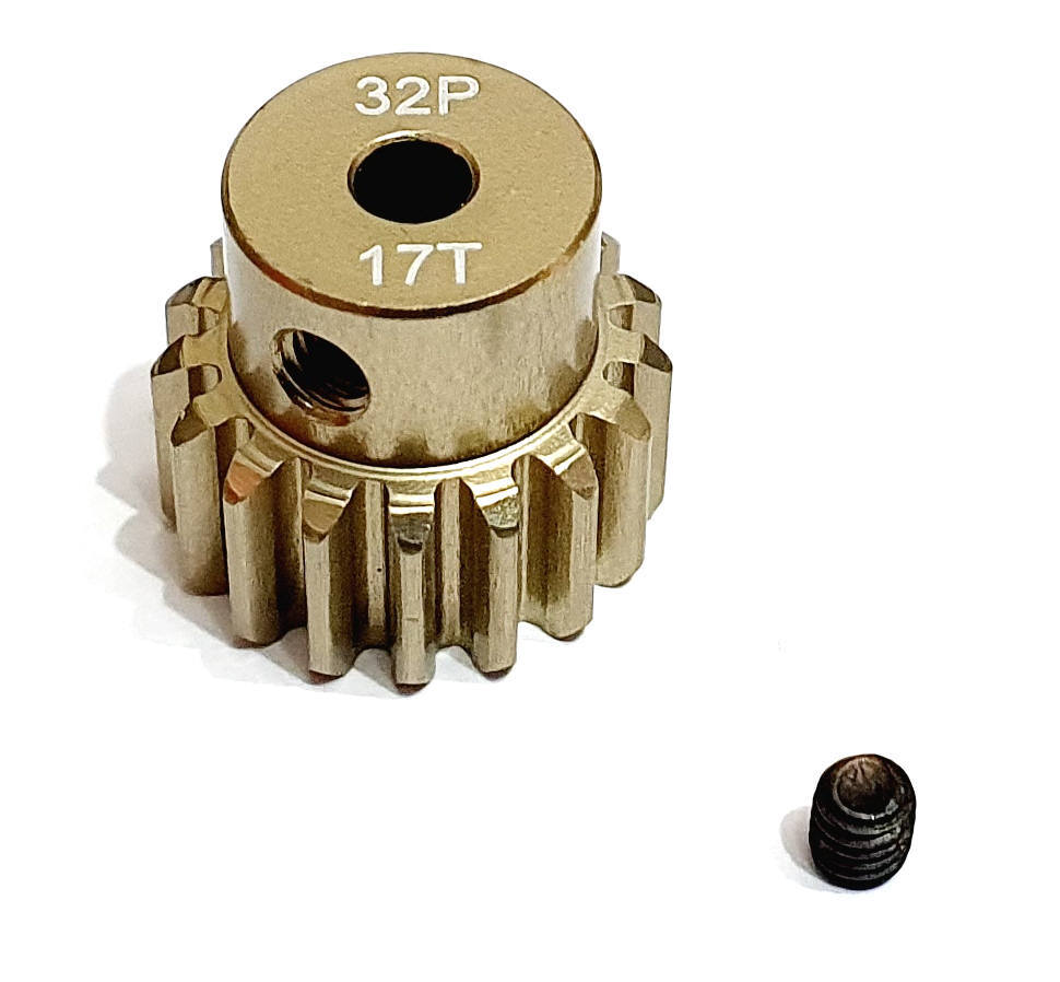 32DP 12T - 20 Teeth Tooth Motor Pinion Gear 540 3.175mm Bore RC Car 32 ...