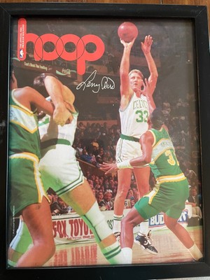 Vintage NBA Hoop Magazine 1991 Celtics Larry Bird | eBay