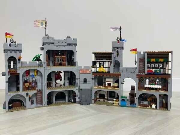 New Building Blocks 4514 PCS Set for Lion King Knights Medieval Castle ...