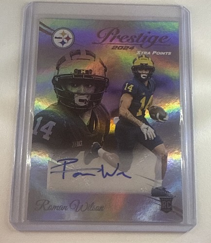 2024 Panini Prestige - Rookies Roman Wilson #366 Xtra Points Premium ...