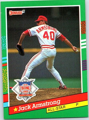 Jack Armstrong 1991 Donruss #439 Cincinnati Reds | eBay