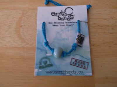 NEW Earth Bands Eco Friendly Hemp Bracelet “Adopt Don't Shop" | eBay