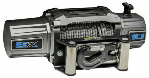 Superwinch SX10000 12VDC Winch 10000lbs Single Line Pull 85' Steel ...