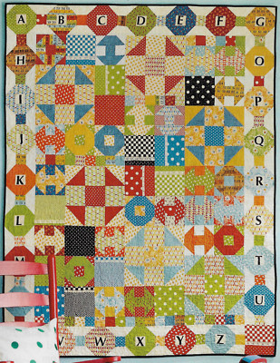 Alpha Bits & Pieces Wall Quilt quilting pattern instructions | eBay