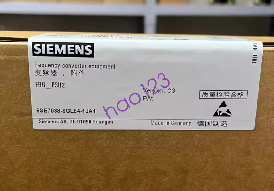 One New SIEMENS 6SE7038-6GL84-1JA1 Expedited Shipping DHL/FedEx | eBay