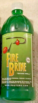FIRE BRINE Pautzke Bait Company Firebrine Chartreuse 32 fl oz GREEN ...