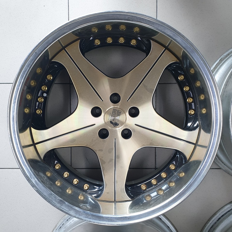 JDM 19" LEON Hardiritt ORDEN Special edition Super DEEP VIP wheels rims ...