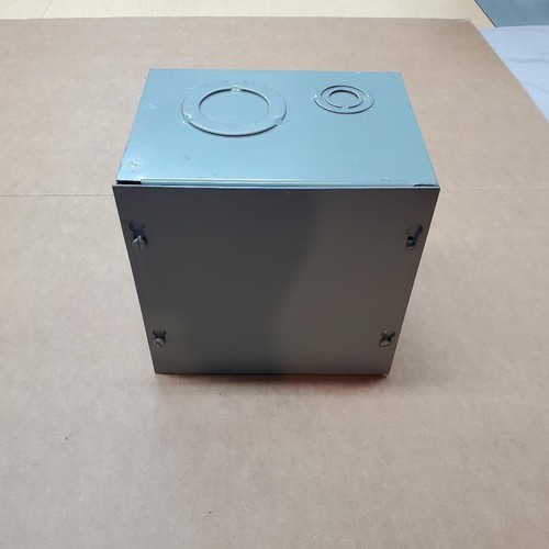 8"x8"x6" Junction Metal Enclosure With Large Knock-Out Holes | eBay