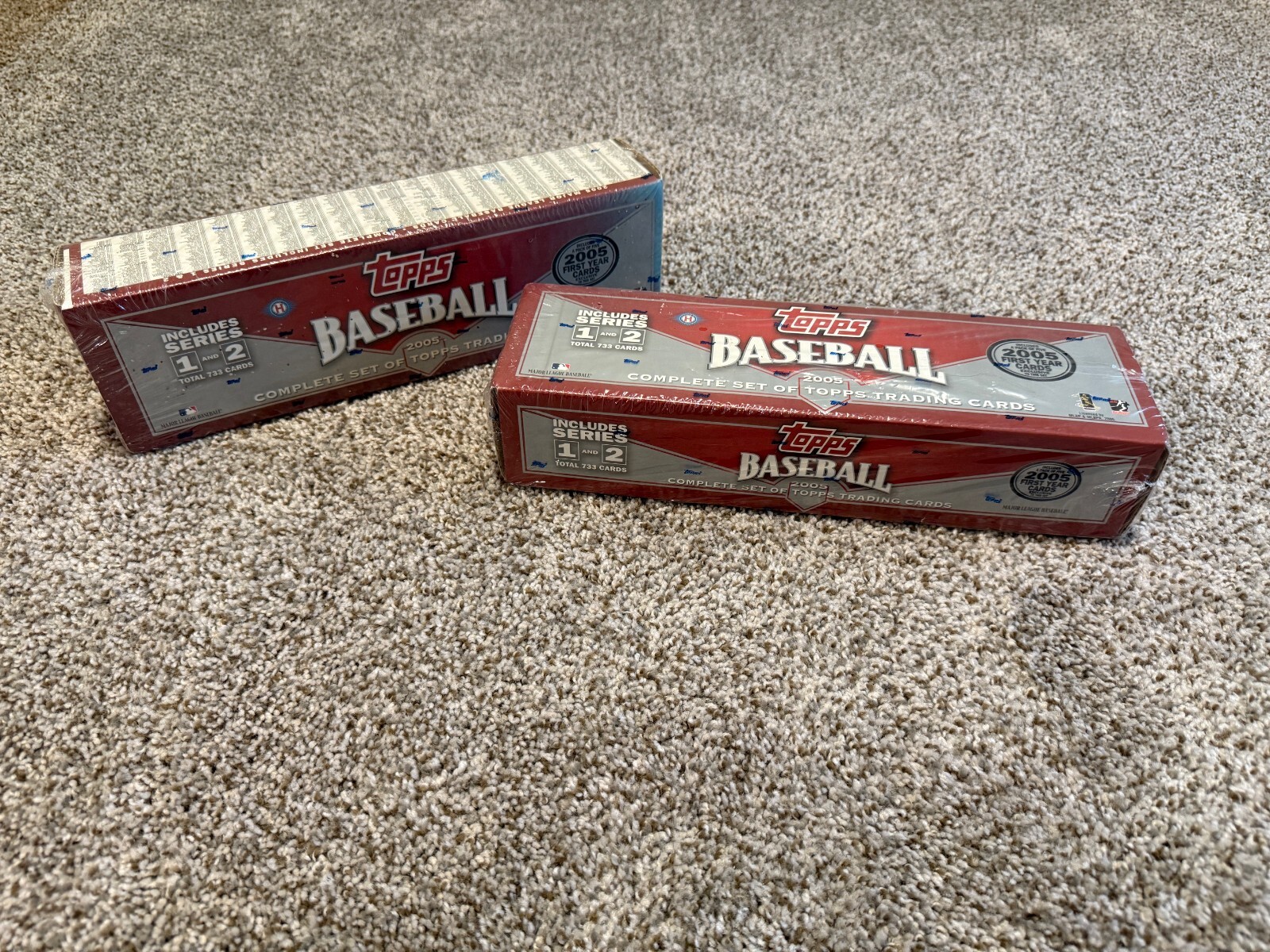 (2) 2005 Topps Baseball Cards - Factory Sealed Boxes - Hobby Edition ...