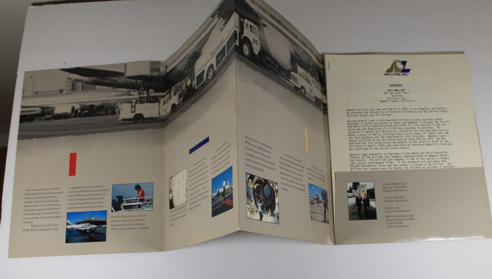 Vtg Air/Lyon - Martin Aviation - Elsinore Aerospace - Advertising ...