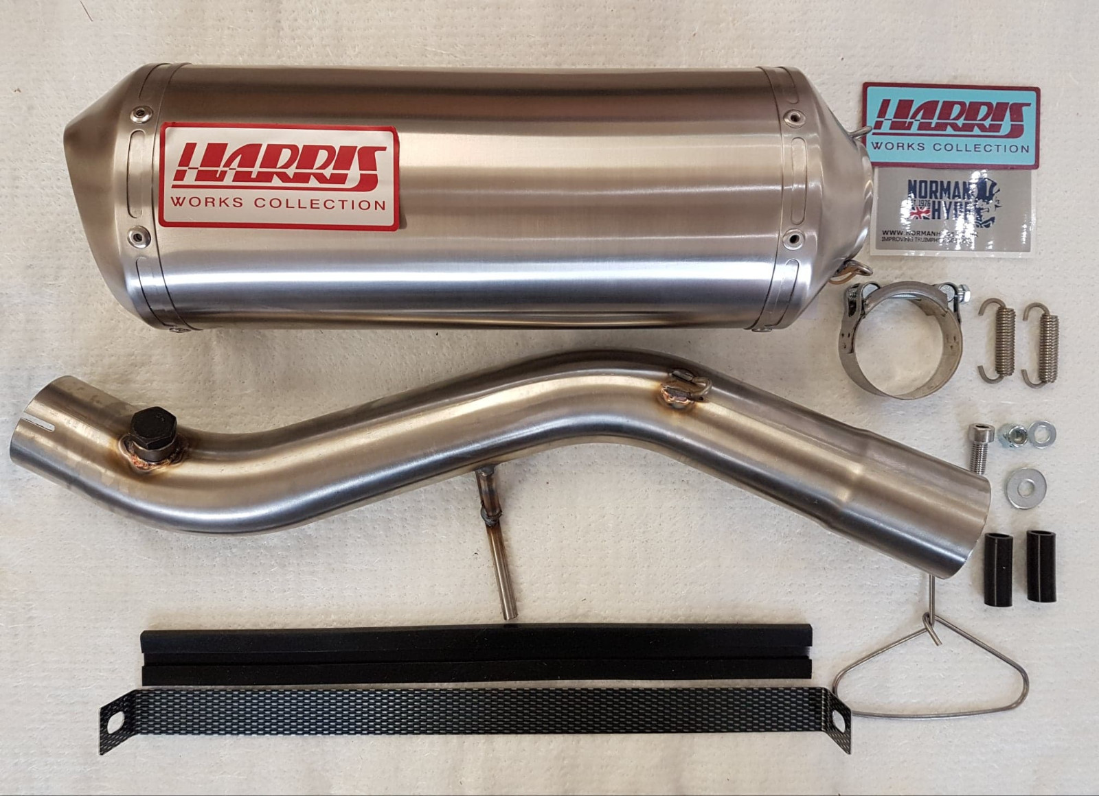 HONDA CBR600F - Sport EXHAUST HARRIS WORKS SLIP ON ROAD LEGAL 2001/07 ...