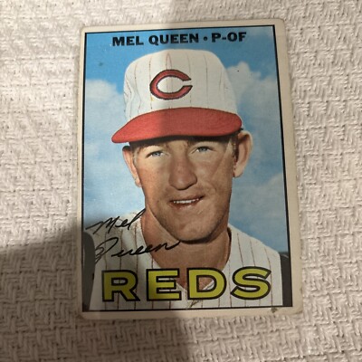 1967 Topps #374 Mel Queen Reds GD-VG E32 | eBay