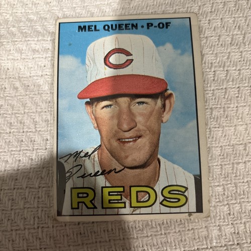 1967 Topps #374 Mel Queen Reds GD-VG E32 | eBay