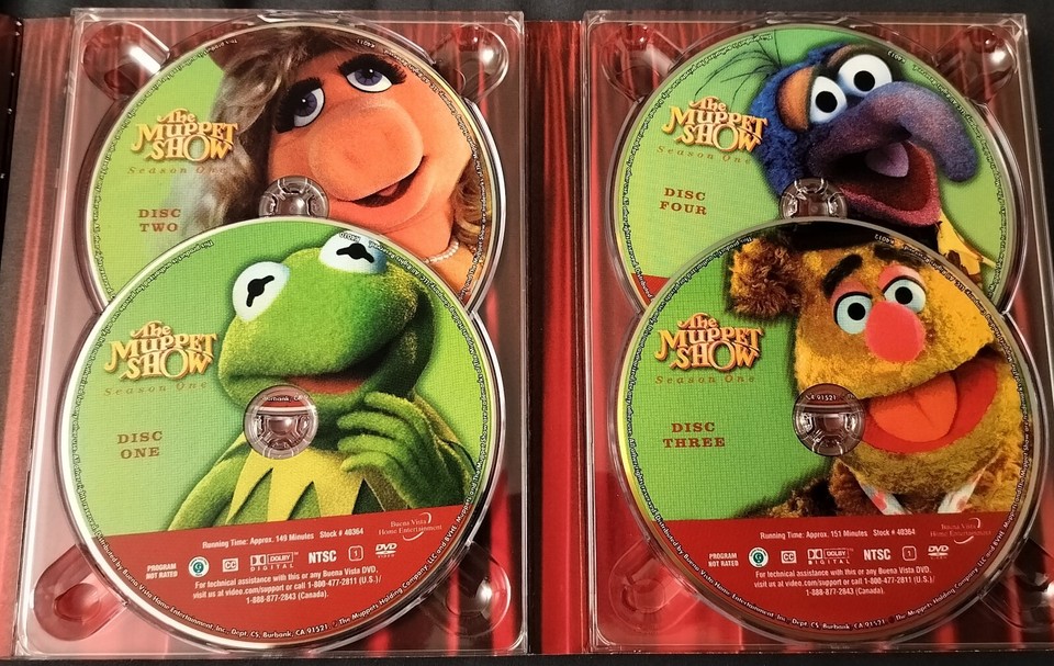 THE MUPPET SHOW SEASON ONE SPECIAL EDITION 4-DISC DVD SET | eBay