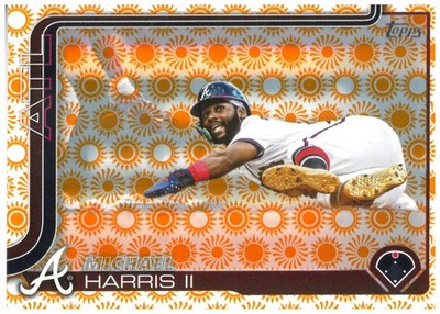 2025 Topps Series 2- Michael Harris II- Holiday Sun Parallel #512 | eBay