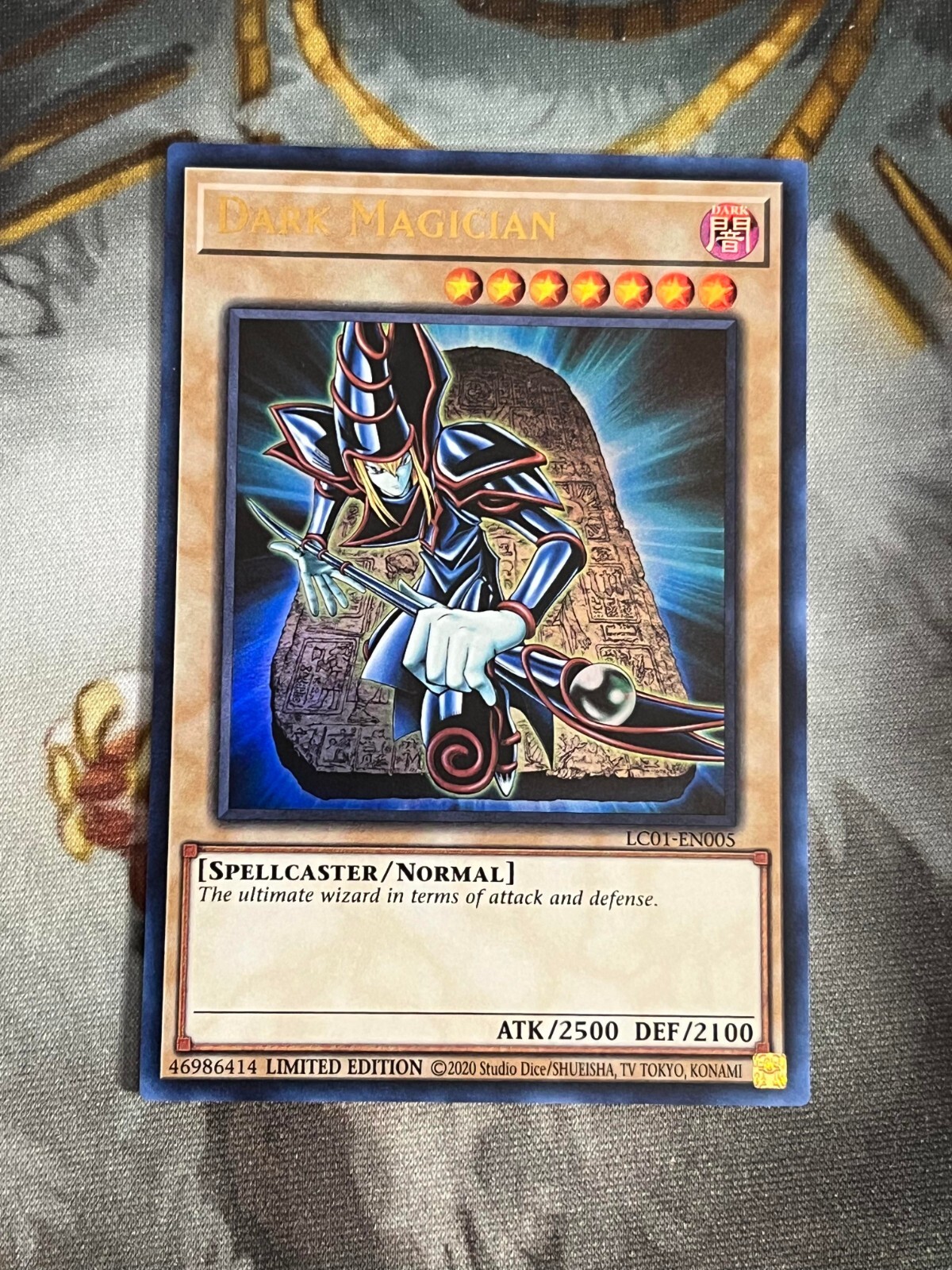 Dark Magician (25th Anniversary Edition) LC01-EN005 Ultra Rare Yugioh ...