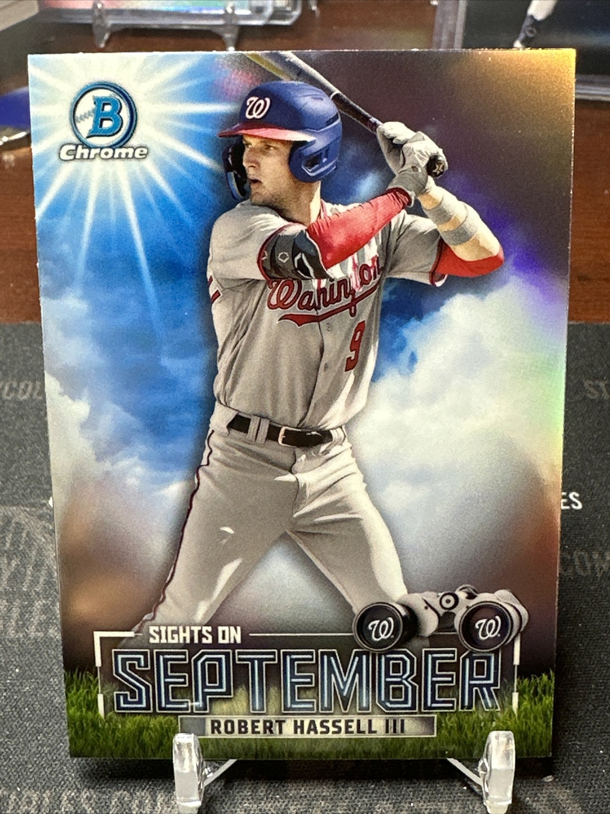 2023 Bowman Baseball Robert Hassell III Sights on September SOS-13 ...