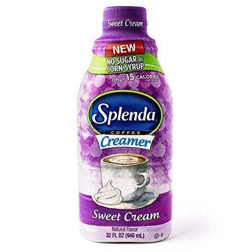 SPLENDA Sugar Low Calorie Sweet Cream Coffee Creamer Single 32 FL Oz ...