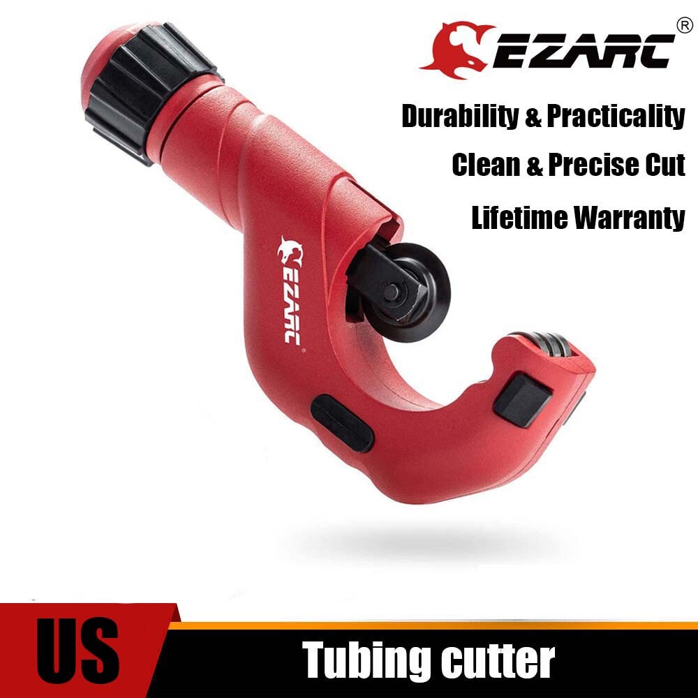 EZARC Tubing Cutter Copper Pipe Cutter 5/32 to 1-1/4 inch Heavy Duty ...