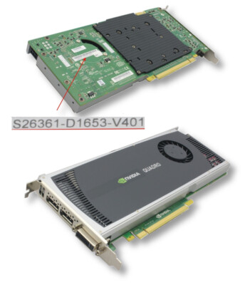 NVIDIA Quadro 4000 Quad DisplayPort Graphics Card CAD NEU | eBay.de