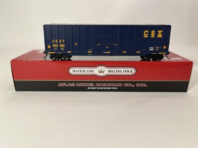 HO Master Line CSX(Blue) 50’ Berwick Box Car #164192 Brand New | eBay