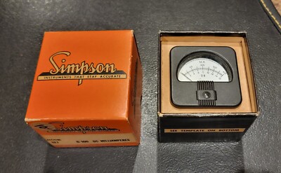 Panel Meters - Simpson Panel Meters