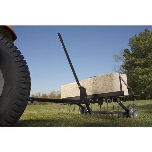 Lawn Dethatcher Tow-Behind Universal 40 In. Riding Mower/Tractor ...