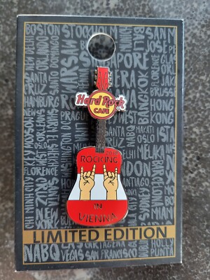 Hard Rock Cafe ROCKING IN VIENNA (AUSTRIA) Dated 2018 LIMITED EDITION ...