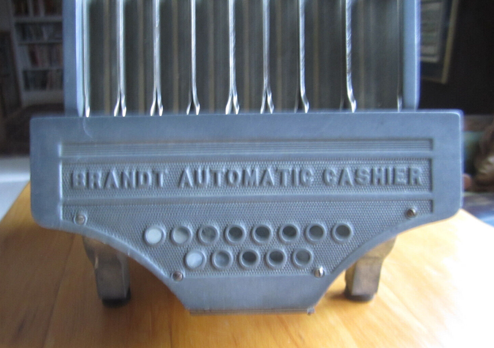 Antique "Brandt Automatic Cashier" - coin change machine | eBay